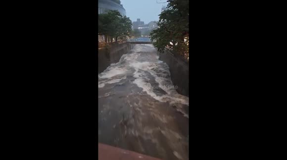 Japan Record Rainfall Triggers Flooding Across Greater Tokyo Area 5