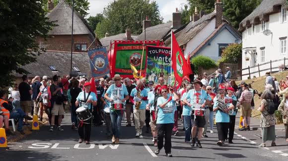 The Tolpuddle Martyrs Trade Union Rally Held Every Year In Dorset July ...