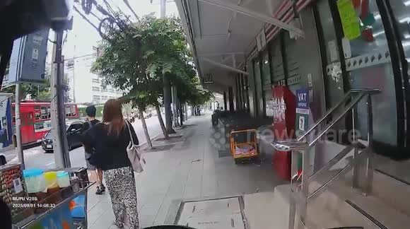 Riders throw punches during road rage brawl on pavement - Buy, Sell or ...