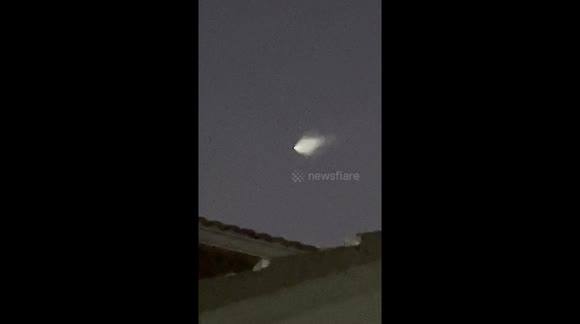 SpaceX space trash returning to earth - Buy, Sell or Upload Video ...