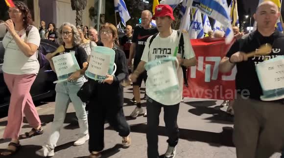 Israel: Hundreds protest in Haifa calling for Netanyahu’s resignation ...
