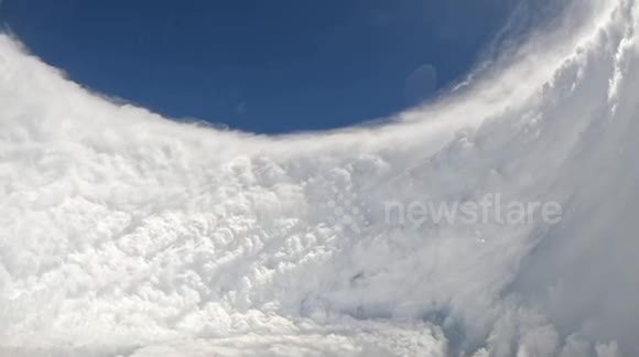 Stunning videos show inside 'world's strongest storm' Hurricane Melissa ...