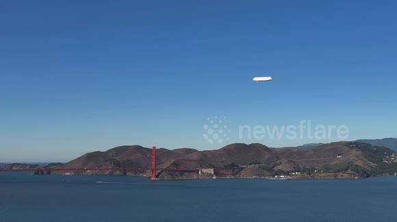 The biggest aircraft in the world LTA Pathfinder spotted over San ...