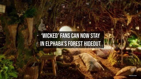 'Wicked' Fans Can Now Stay In Elphaba's Forest Hideout - Buy, Sell or ...
