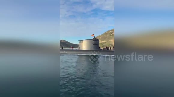 Spain: Isaac Peral S81 Submarine Returns To Cartagena After 46-Day NATO ...