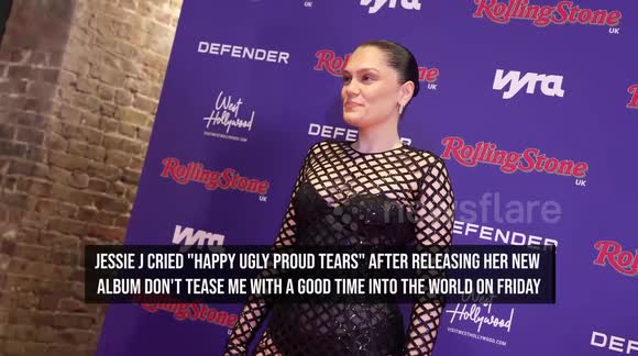 Jessie J crying 'happy ugly proud tears' as she releases first album in ...