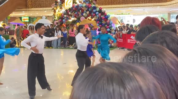 Dance sport mishap during performance in Tuguegarao, Philippines - Buy ...