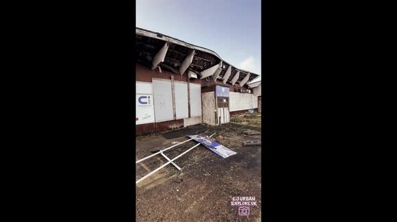 Basingstoke football club the old Camrose stadium what a piece of ...