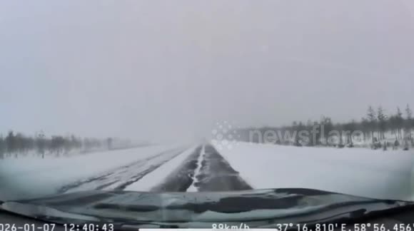 Haval crashes and overturns on snowy road in Cherepovets, Russia - Buy ...