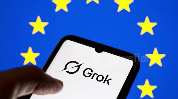 UNCAPTIONED: EU Launches Sweeping Probe Into Elon Musk's X Over Grok ...