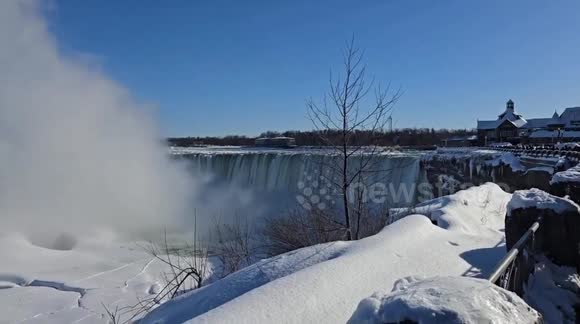 Canada: Niagara Falls Turns To Ice As Arctic Cold Transforms Horseshoe ...
