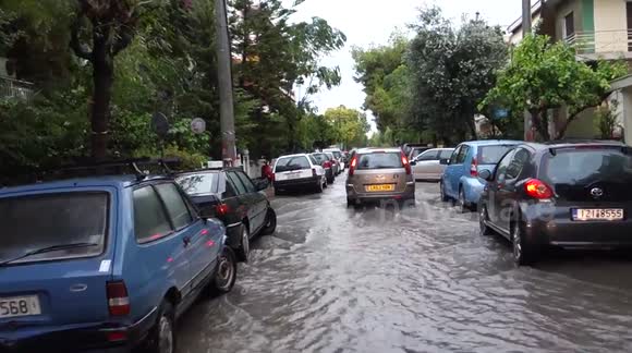 Flash flooding in Athens after torrential rains - Buy, Sell or Upload ...