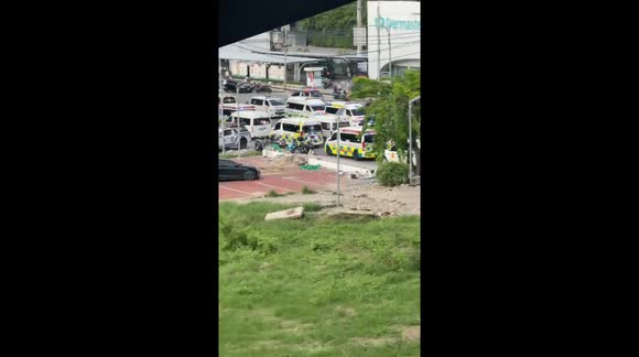 Deadly Bangkok Train Crash Sparks Massive Fire After Freight Train Hits ...
