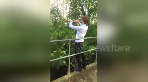 Rope swing fail - Buy, Sell or Upload Video Content with Newsflare