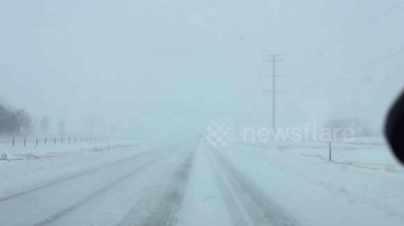 Insane Blizzard on Major Interstate - Buy, Sell or Upload Video Content ...