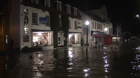 Tidal Surge and Floods at Sandside, Scarborough (05/12/2013) - Buy ...