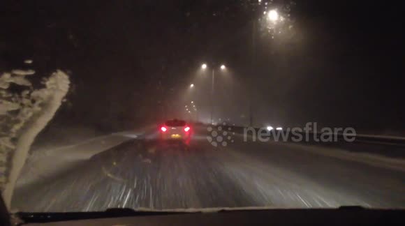 Heavy Snowfall - A20, Kent - Buy, Sell or Upload Video Content with ...