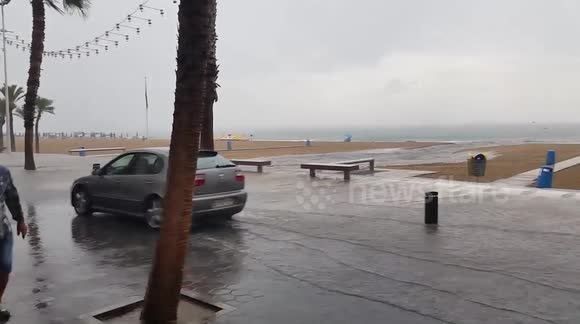 Benidorm flash flood - Buy, Sell or Upload Video Content with Newsflare